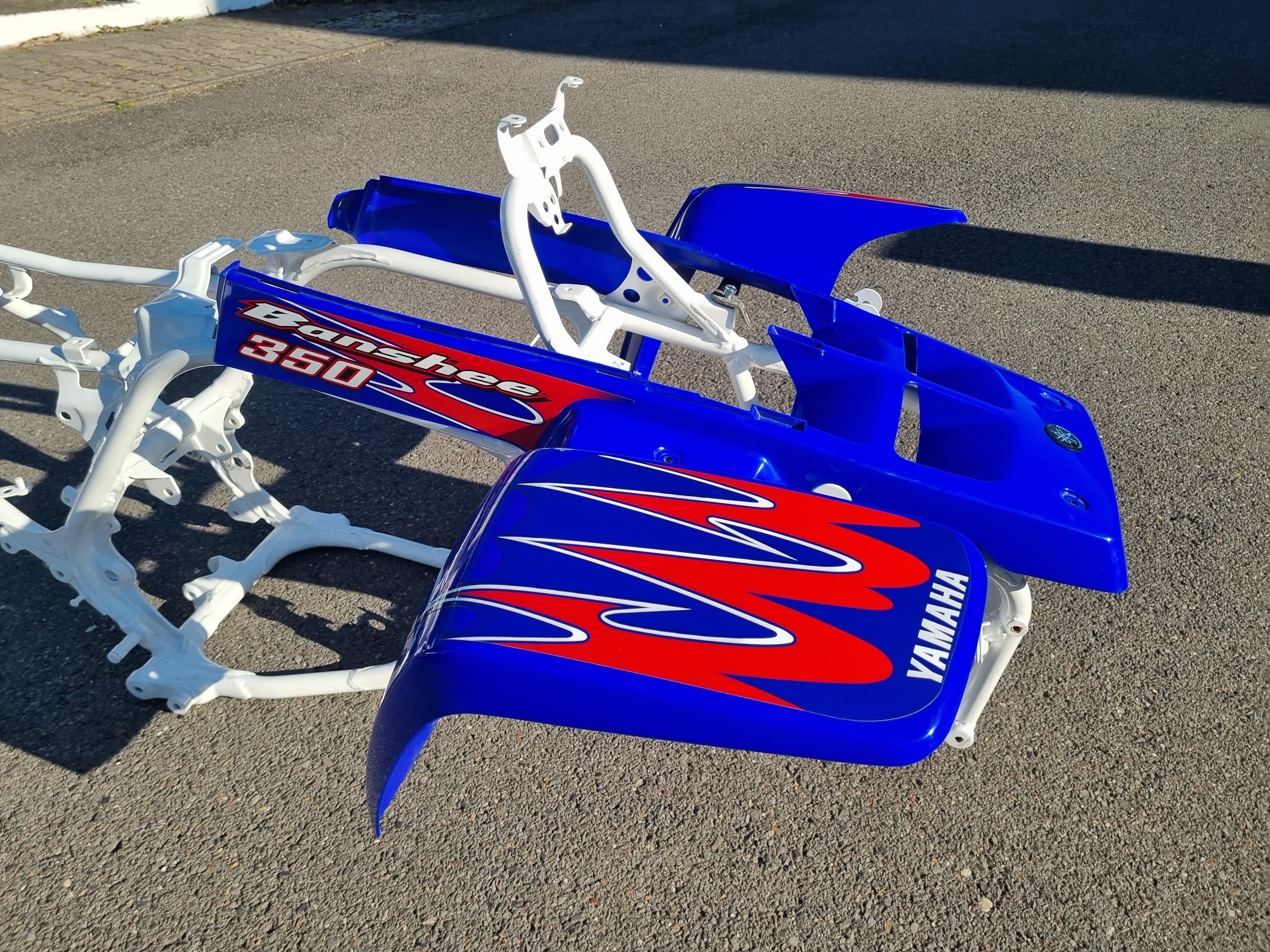 PR Custom Parts - Yamaha Banshee front fairing mudguard ORIGINAL 2GU ...